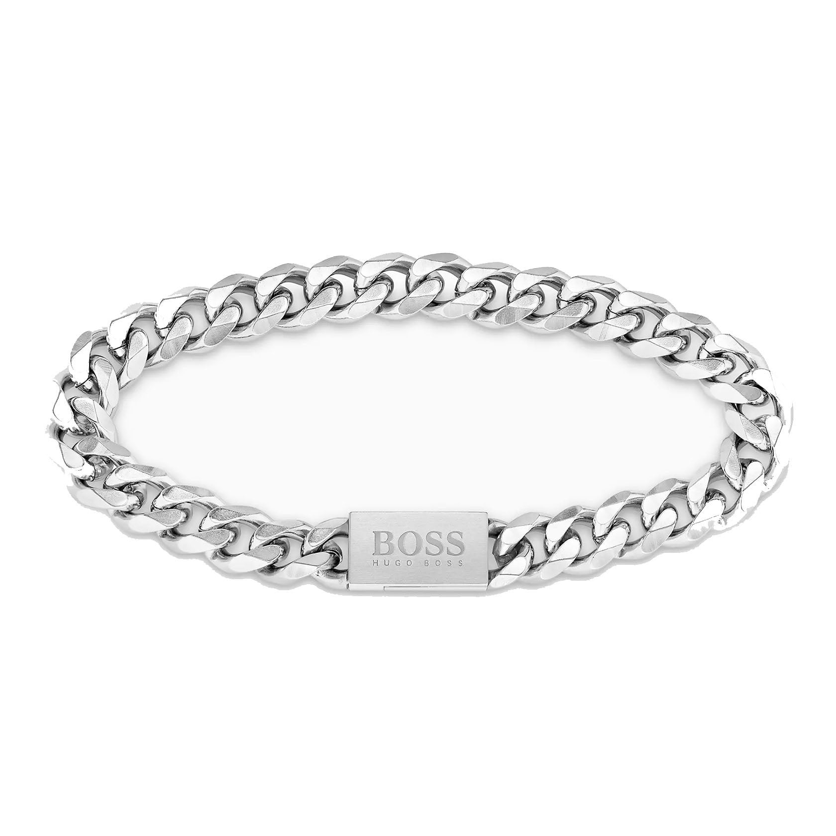 Boss Men's Curb Chain Link Bracelet