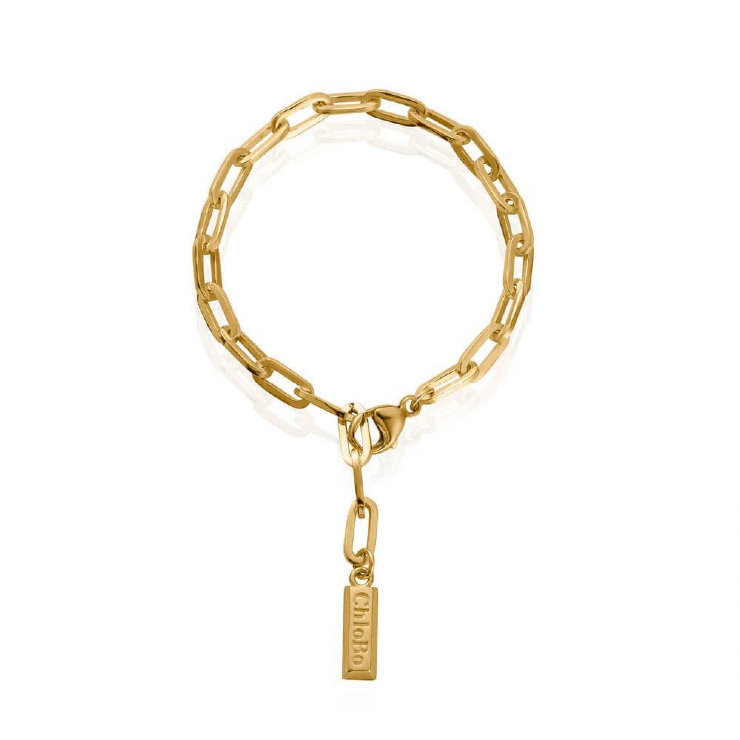 ChloBo Couture Gold Mini Link Bracelet | FREE DELIVERY**